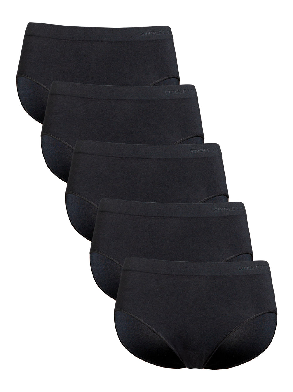 Women's Seamless Modal Blend Hipster Underwear 5-Pack | Single Stitch